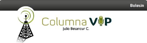 Columna Vip Agradece A E Lexia Juan Carlos Morales Y Yury Bena