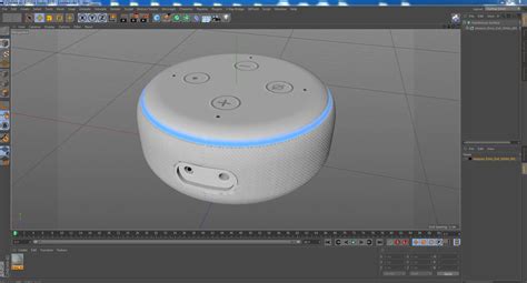 Amazon Echo Dot White 3d Model 29 3ds Blend C4d Fbx Max Ma