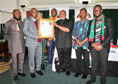 Alhassan Mbalba On The Verge Of Re Election As Ndc Ukireland Chairman