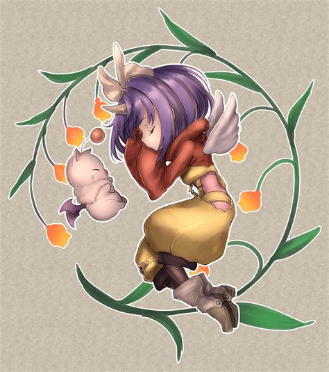 Puchiman Eiko Carol Moogle Final Fantasy Final Fantasy Ix Highres
