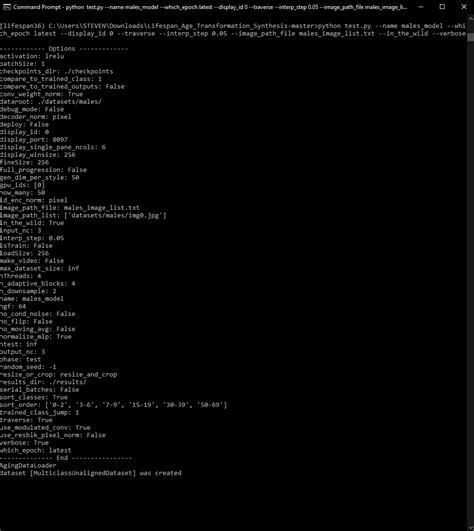 Running Test On My Own Image Issue Royorel Lifespan Age Transformation Synthesis GitHub