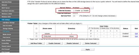 How To Set Up And Use The Ftp Server Feature On Modem Router Self Developed Ui Tp Link Italia
