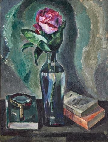 Ros Stilleben med ros by Tora Vega Holmström on artnet