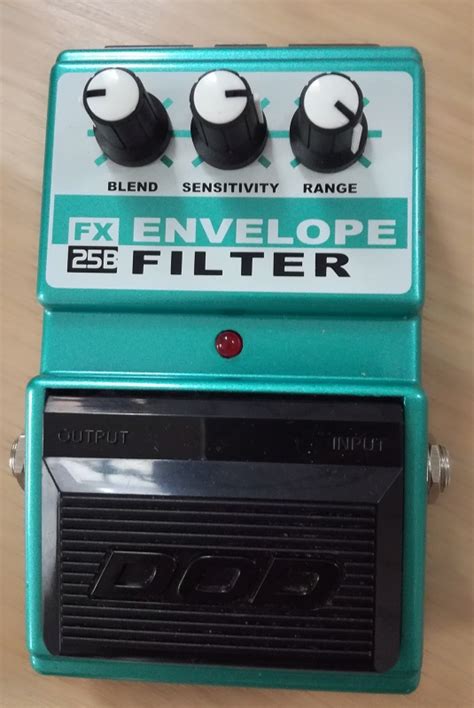 Fx25b Envelope Filter Dod Fx25b Envelope Filter Audiofanzine