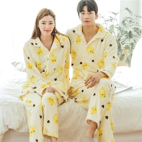글램공감 남성용 밍크병아리 1 수면잠옷 카라투피스 남성 잠옷 쿠팡