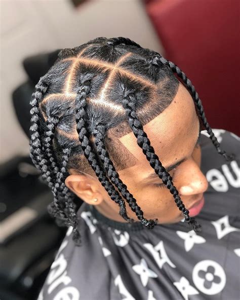 The Coolest Box Braid Hairstyles For Men Artofit
