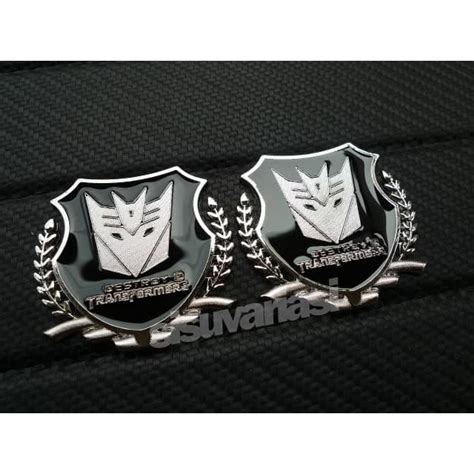 Jual Aksesoris Mobil Emblem Transformers Shield Decepticon Shopee