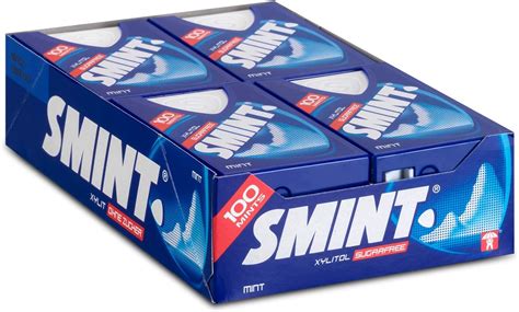 Smint Multipack Of Sugar Free Mints Dispenser 20g Pack Of 8 Amazon