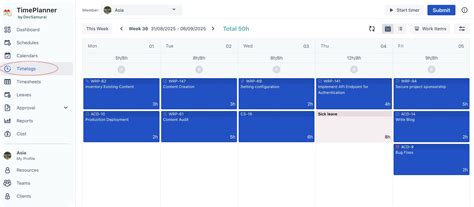 Submit Timesheets