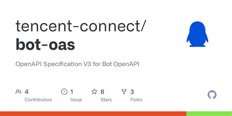 github tencent connect bot oas openapi specification v3 for bot openapi