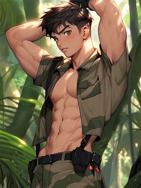 Anime Guys Shirtless Hot Anime Guys Handsome Anime Guys Character Design Male Comic
