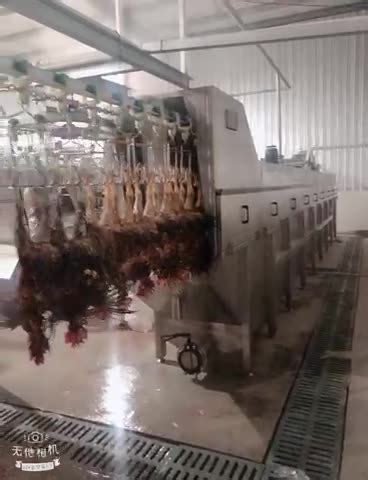 家禽白条分割成型流水线 禽类屠宰加工成套设备 鸡鸭鹅宰杀流水线 阿里巴巴
