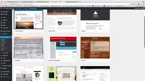 Update Theme Plugins And Wordpress Core 2016 Youtube