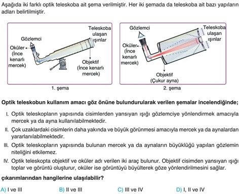 Güneş Sistemi Ve Ötesi Test Çöz 7 Sınıf Fen Bilimleri Testleri
