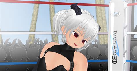 3dカスタム少女 【リクエスト】エリカ―とシェリーで相互へそ攻めエリカ勝ち Ttのイラスト Pixiv