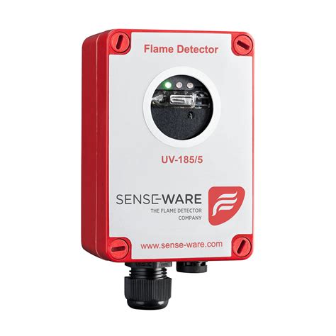 Ultraviolet Uv Flame Detector Uv 185 5cz Grp Red Housing Testlampsuk