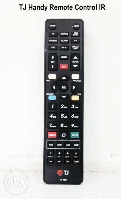 Tj Media Keyboard Remote Control And Tj Media Karaoke Keypad Audio