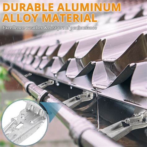5 Inch Roofing Gutter Hangers Quick Screw Hidden Gutter