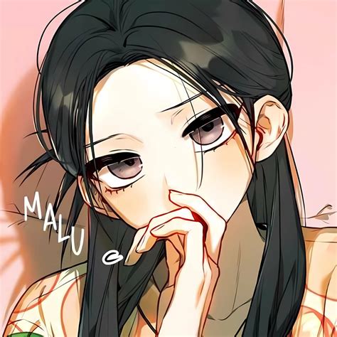 Bae Ahjin Abstrak Seni Anime Gambar Karakter