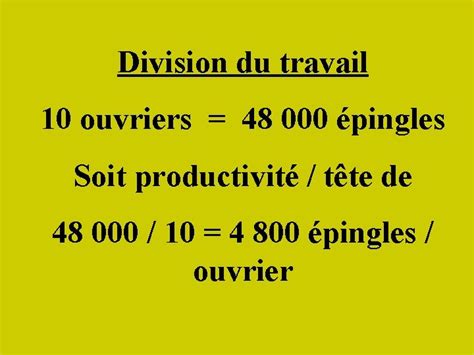 Les Grandes Tapes De Lorganisation Du Travail Lorganisation