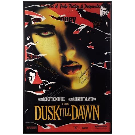 Lot 73 From Dusk Till Dawn One Sheet 27 X 40 Autographed By