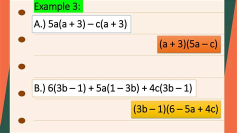 Polynomials With Common Monomial Factors Pptx