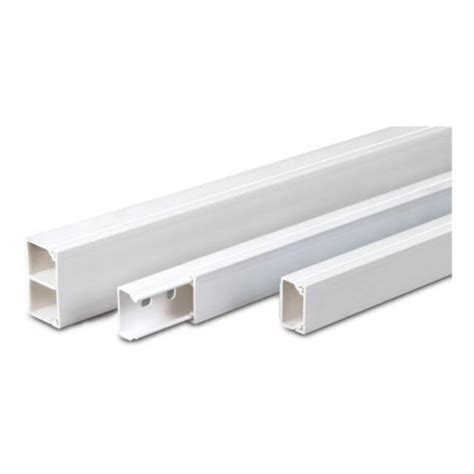 Univolt Mik 25 40 2 Wh 106606 Mini Trunking 25x40 Mm White 2 Compartment Aa Jones Electric