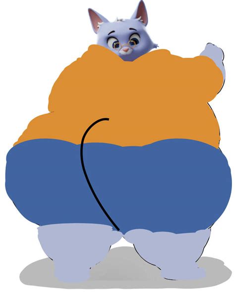 Fat Mr Whiskers Big Butt By Inflationrules On Deviantart