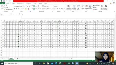 Cara Membuat Tabulasi Data Kuesioner Di Excel Dan Spss Contoh Kuesioner