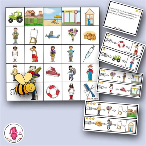 Bee Bot ® Mat Professions Activity Start Programming • Coding • Print