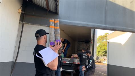 Polícia Civil Realiza A Incineração De 5 Toneladas De Drogas Jornal