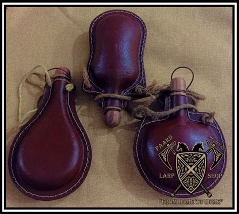 Leather Bottle Etsy
