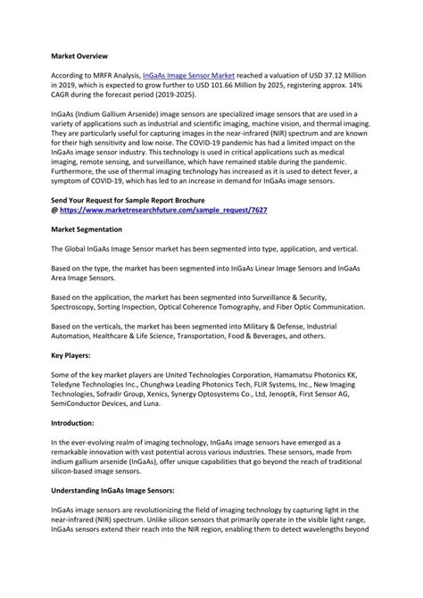 Ppt Ingaas Image Sensor Market Powerpoint Presentation Free Download Id 12734195