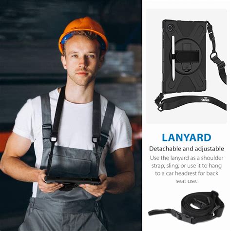 Rugged Cases With Hand Strap And Lanyard Tablet Cases