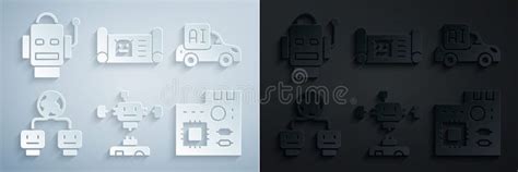 set disassembled robot autonomous smart car artificial intelligence