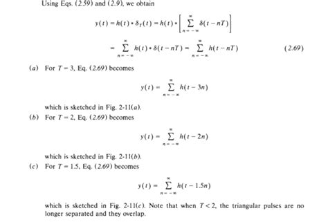 Convolution Integral Examples