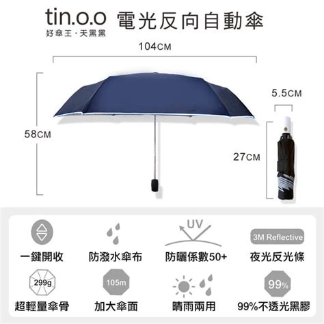大傘面黑膠反向摺疊傘選擇 網路購物板 Dcard