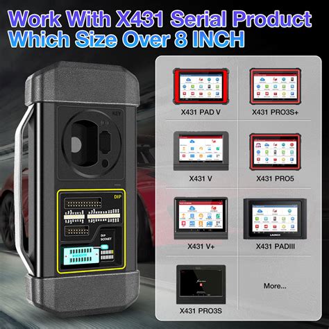 Launch X Giii X Prog Immobilizer Key Programmer Supports Mqb Nec Xx