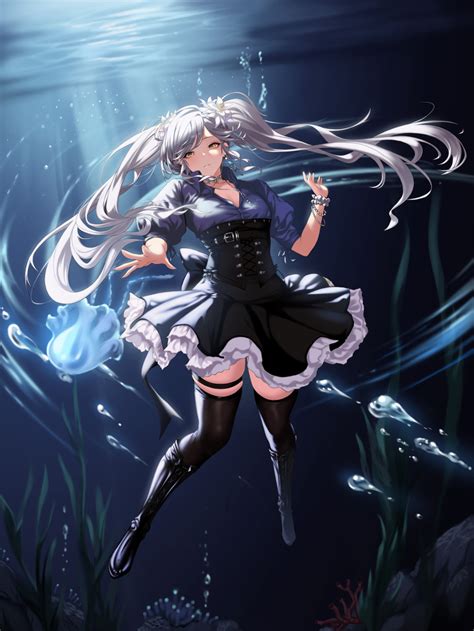 Mad Kimo Eternity Reverse 1999 Reverse 1999 Absurdres Highres 1girl Air Bubble