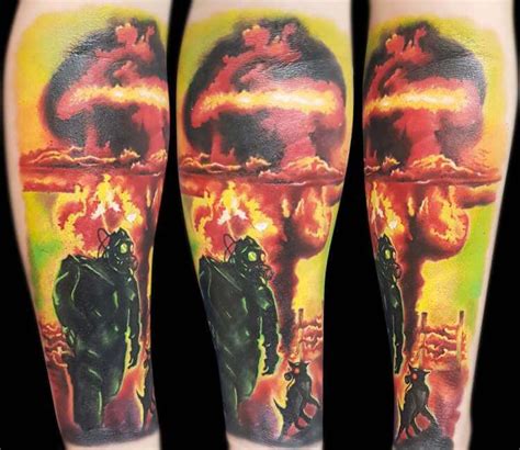 Nuclear Explosion Tattoo