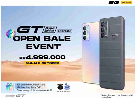Spesifikasi Dan Harga Realme Gt Master Edition September