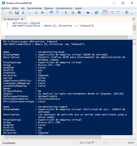 List Firewall Rules Operating Systems Scripting PowerShell And