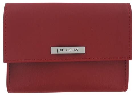 Pilulier Pilbox Liberty Cooper Coloris Rouge