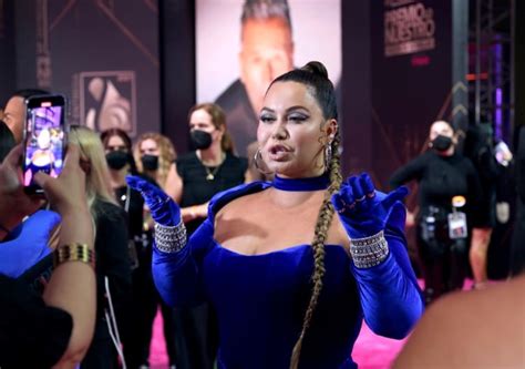 El Día Que Chiquis Rivera Posó Con Una Tanga Encarnada En Su Trasero Y
