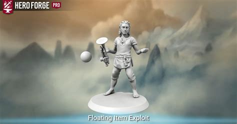 Floating Item Exploit Made With Hero Forge