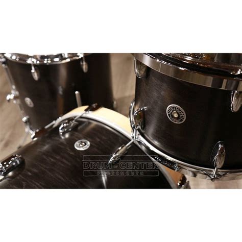 Gretsch Brooklyn 3pc Classic Drum Set Satin Dark Ebony Dcp