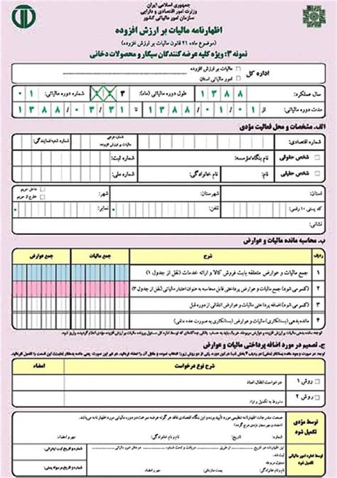 مراحل ثبت و ورود اظهارنامه ارزش افزوده صفر تا صد عکس