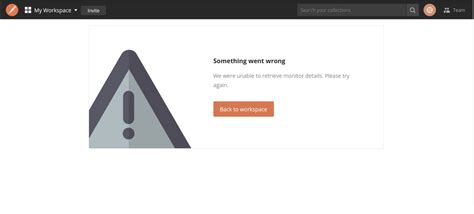 Monitor Page Shows Something Went Wrong We Were Unable To Retrieve Monitor Details Please Try