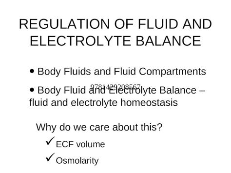 Ppt Lecture 14 Body Fluids Dokumentips