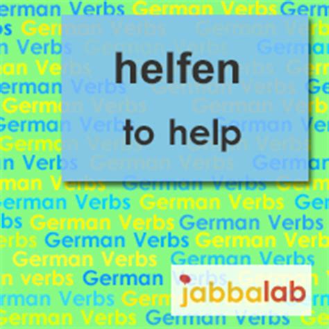 The German Verb Helfen To Help Jabbalab Language Blog